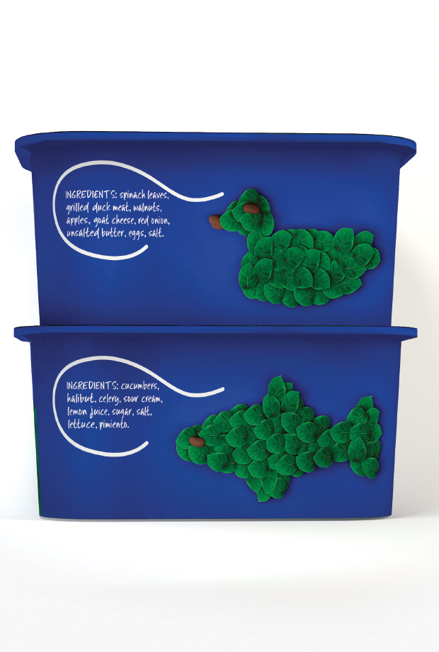 Leafy Spreadable Packaging Design