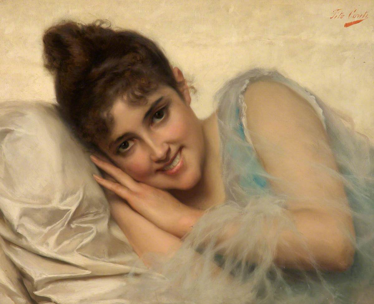 Tito Conti (1842-1924) | Genre painter | Tutt'Art@ | Pittura * Scultura ...