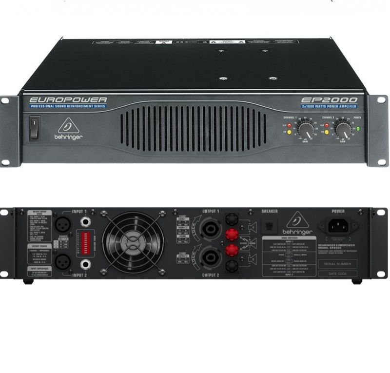 BEHRINGER POTENCIA EP2000 ~ E.R Importaciones