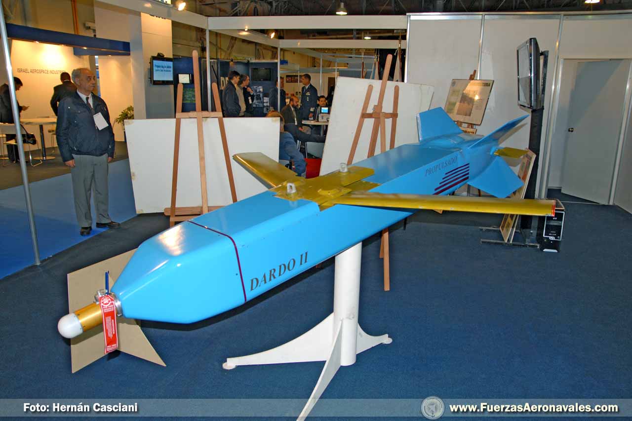 La bomba inteligente argentina FAS-850 “Dardo" 2.