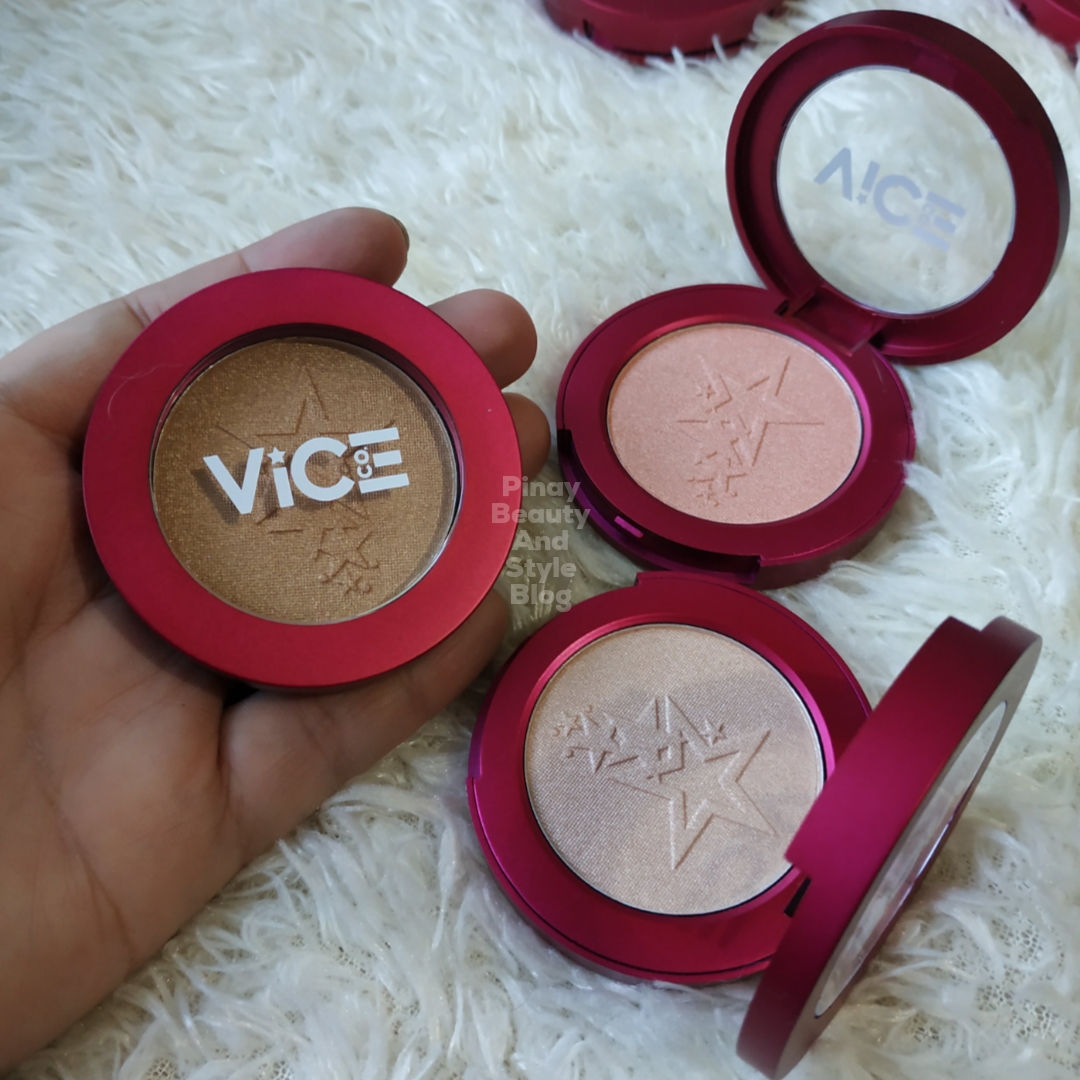 Vice Cosmetics Aura Collection Swatches and Price Blush, Contour, and ...