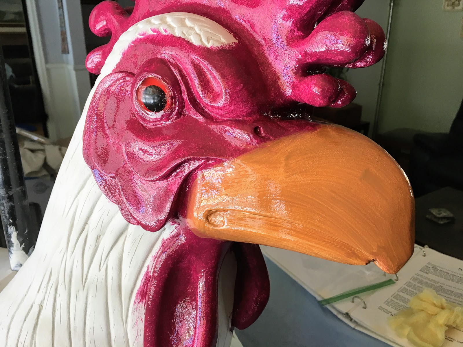 Wargames and Railroads: Chester the Rooster - Pt 2 - Base Colors