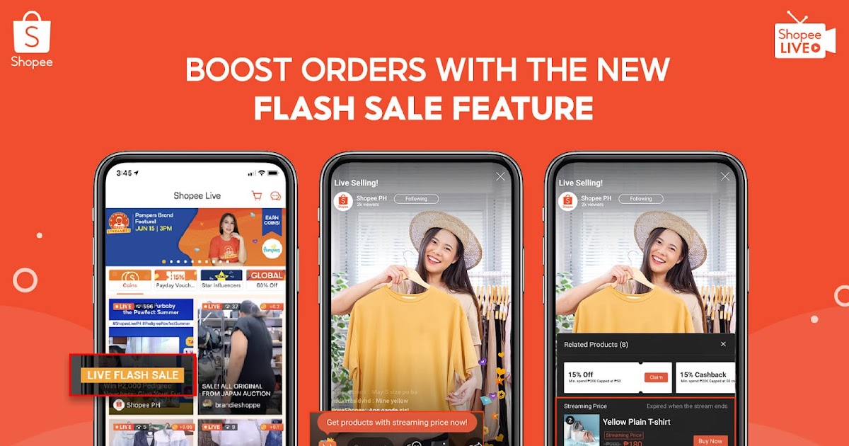 Shopee rolls out new features to help sellers boost on their livestream ...