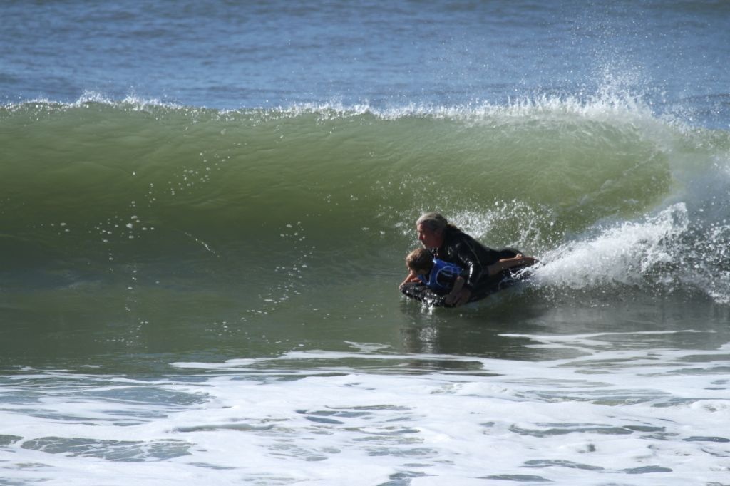 Australian Surf Mat Rider: World first tandem surf mat ride at Lennox Point