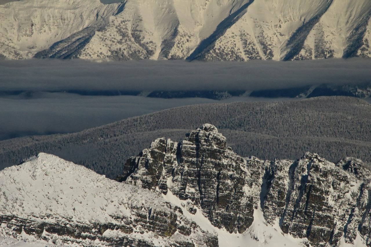My Side of Montana: Two mountain ranges.