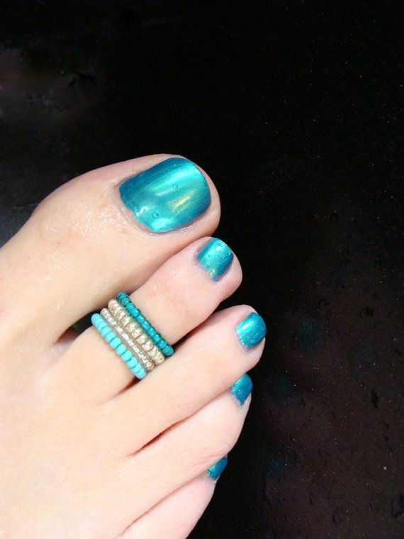 Fancy toe rings