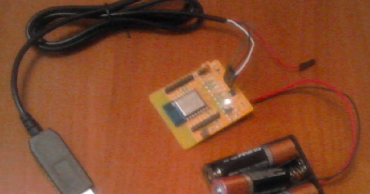 The Jeronimusnet Blog Esp8266 Basic First Steps