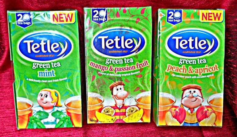 Chez Maximka: Flavoured green teas collection from Tetley