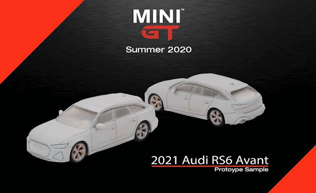 Mini GT annonce l'Audi RS6 Avant 2021 dans sa gamme 1/64 - Mininches
