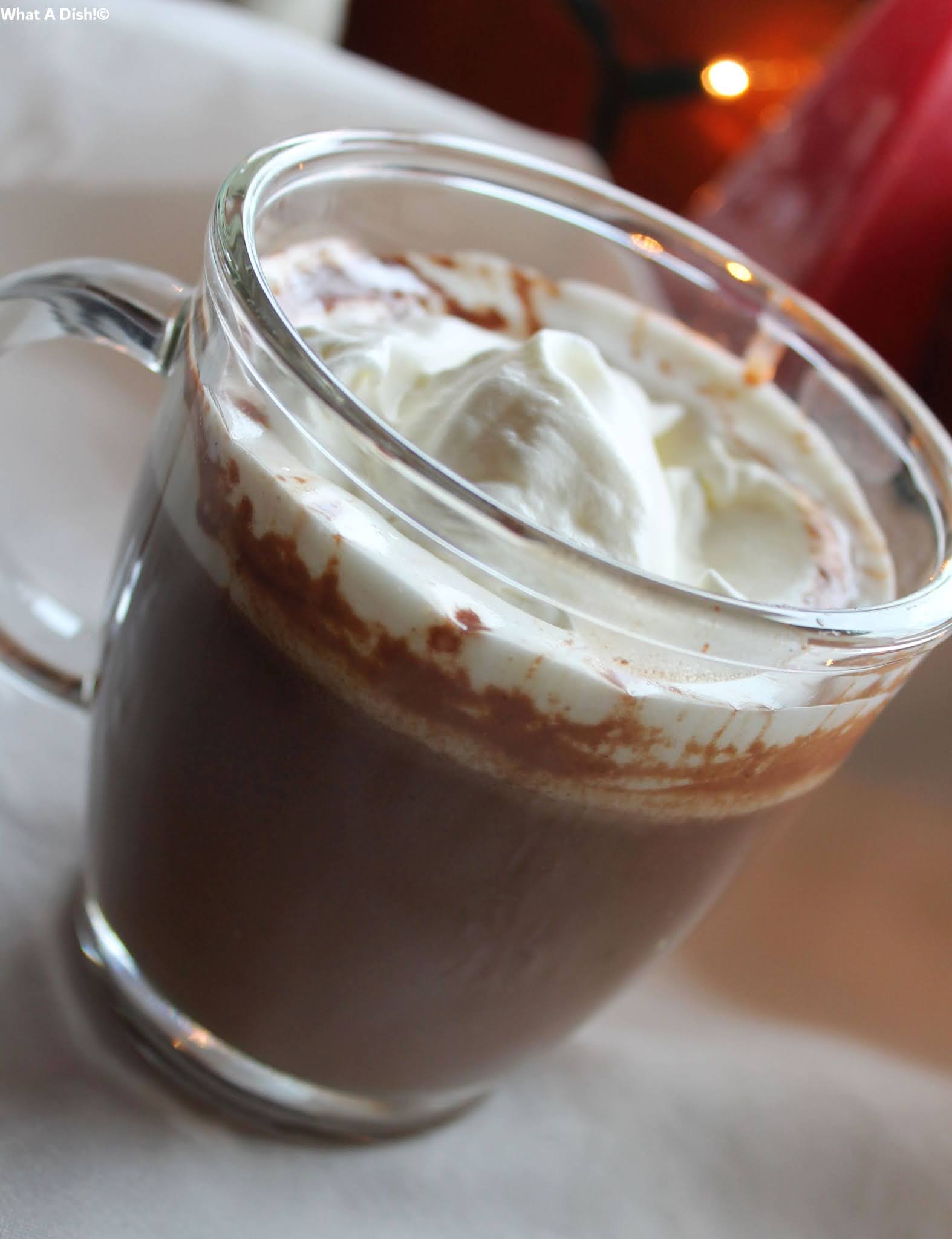 What A Dish!: Belgian Hot Chocolate