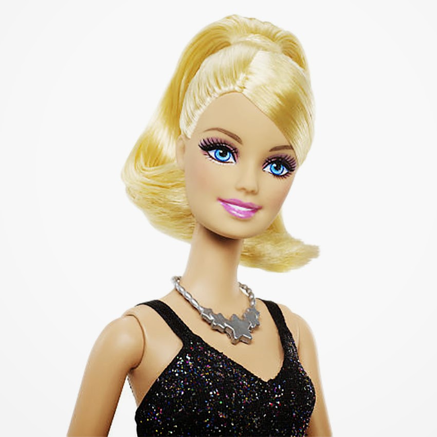Boneka Barbie Fashionistas Party Glam Barbie Doll - Pink and Black ...
