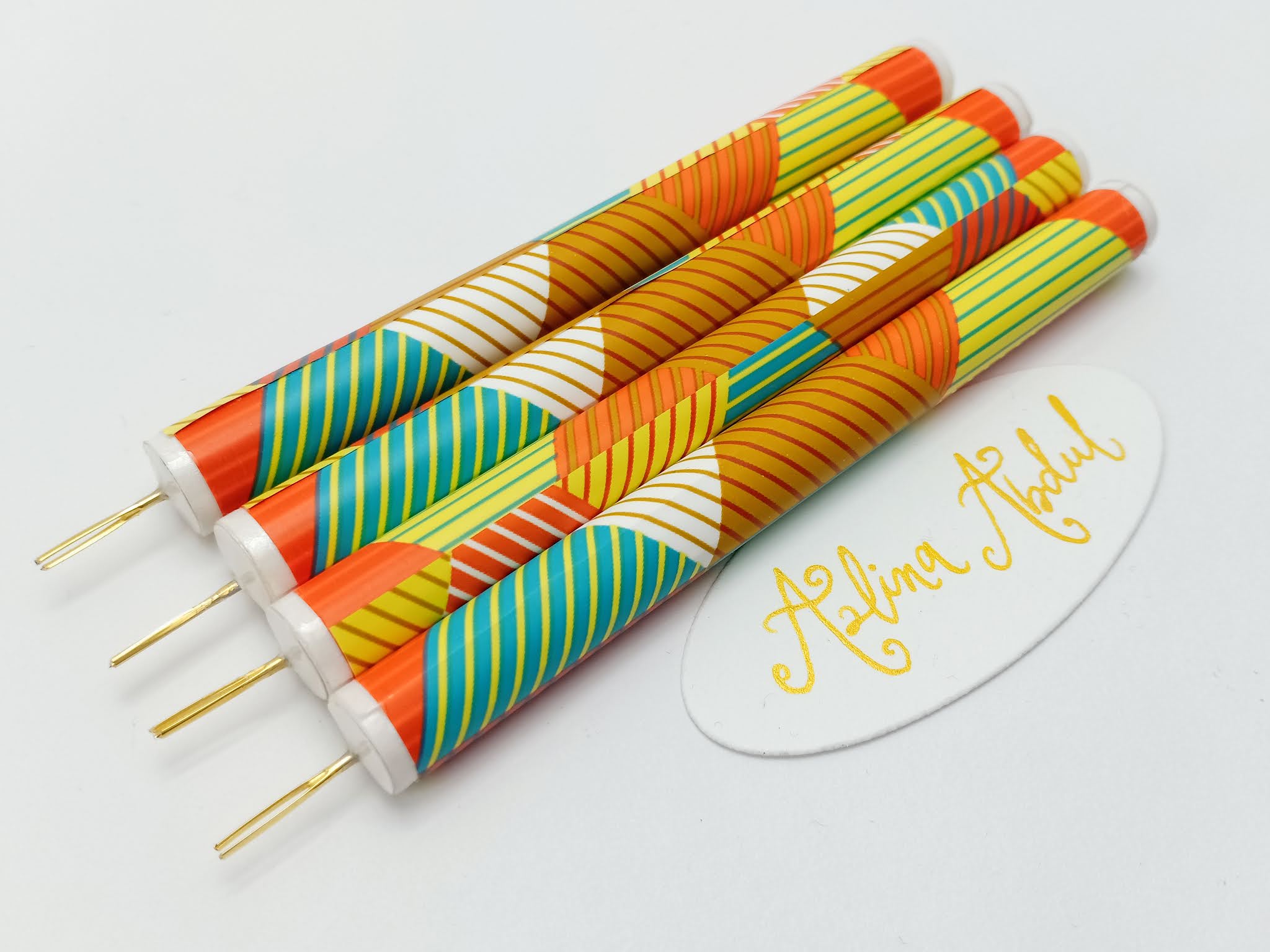 AZLINA ABDUL New Handmade Slotted Quilling Tool Design AZLINA ABDUL New Handmade Slotted Quilling Tool Design