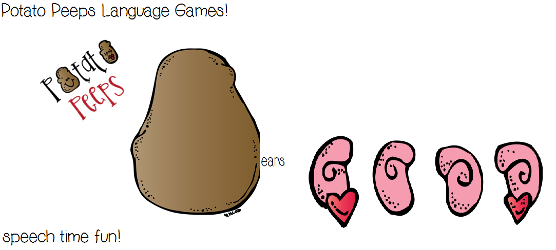 Potato Peeps Language Games!! 5-in-1!! ((plus a giveaway!)) - Speech ...