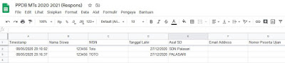 Cara Membuat Bukti Cetak Pendaftaran PPDB Online Otomatis dengan Google ...