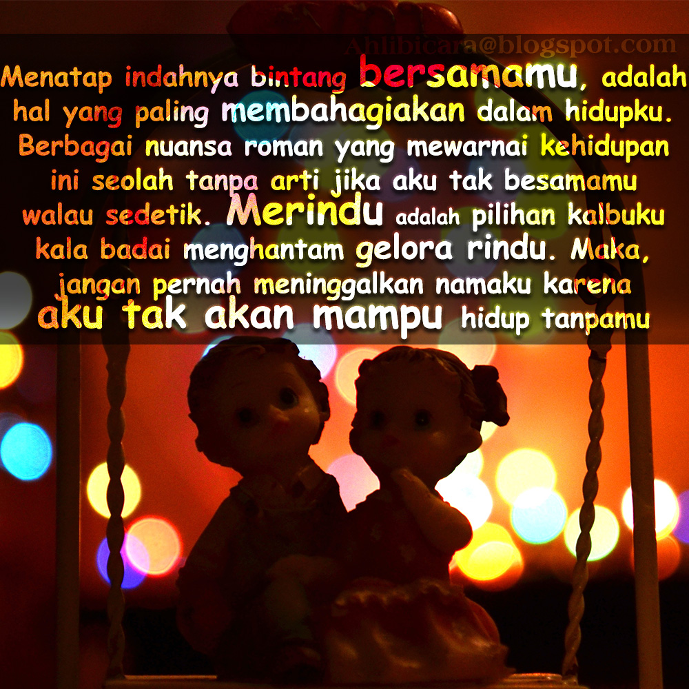 kata kata mutiara cinta romantis