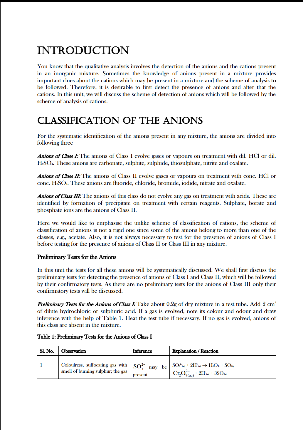 COMPLETE SALT ANALYSIS (Anions & Cations) | All Study Guide at one Place!
