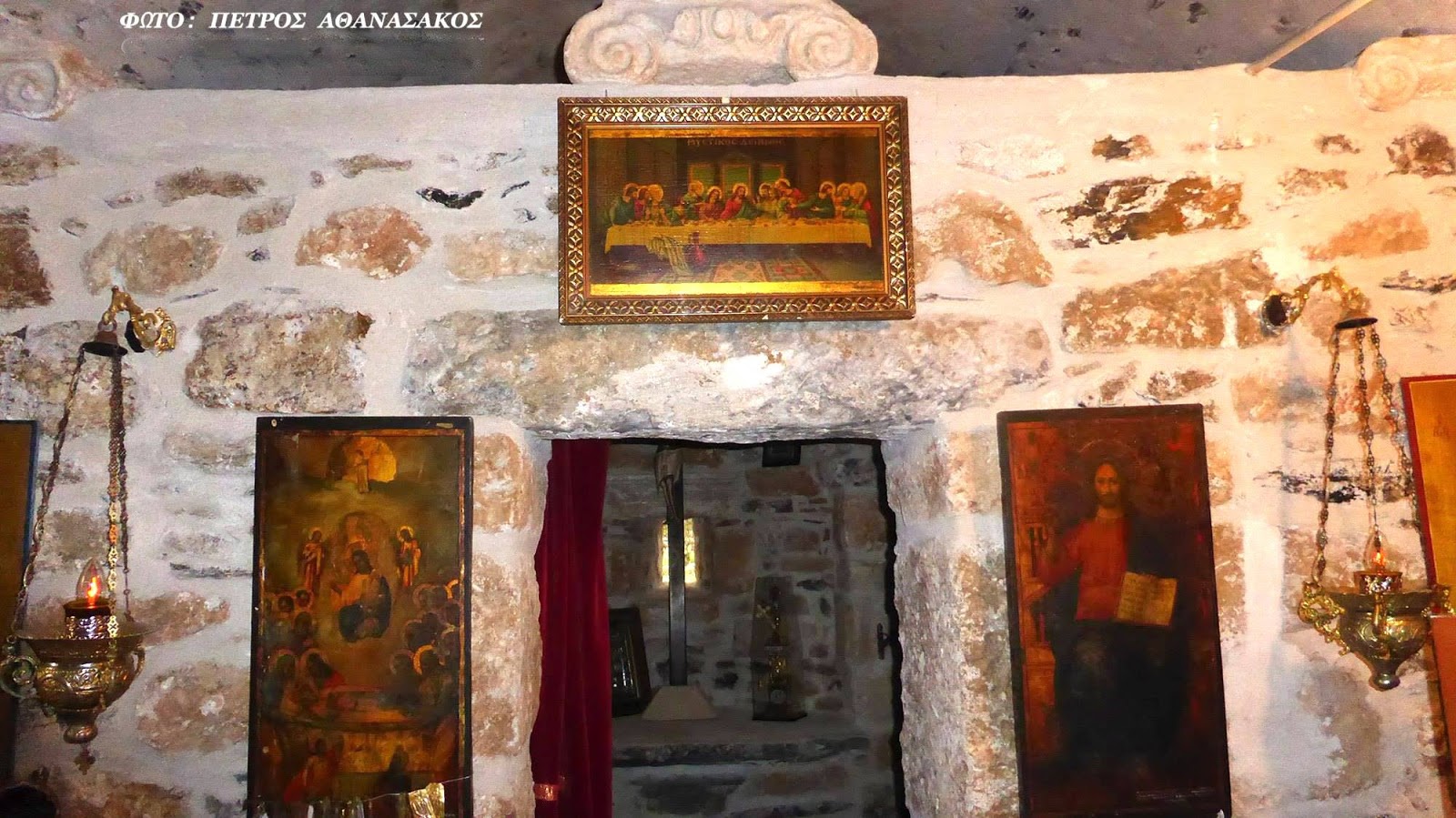 ΝΑΟΙ ΣΤΗ ΜΑΝΗ: ΚΥΠΑΡΙΣΣΟΣ (ΚΟΙΜΗΣΗ ΘΕΟΤΟΚΟΥ)