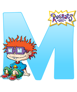 Kits imprimibles gratis : Alfabeto Rugrats