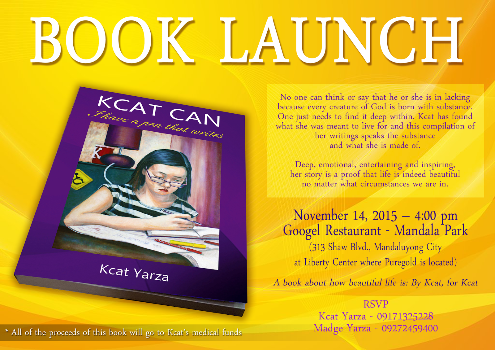 tacK iN & OuT: KCAT CAN ...I have a book that inspires!