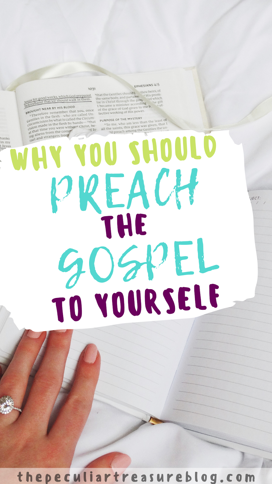 The Peculiar Treasure: 3 Reasons We Should Preach the Gospel to Ourselves