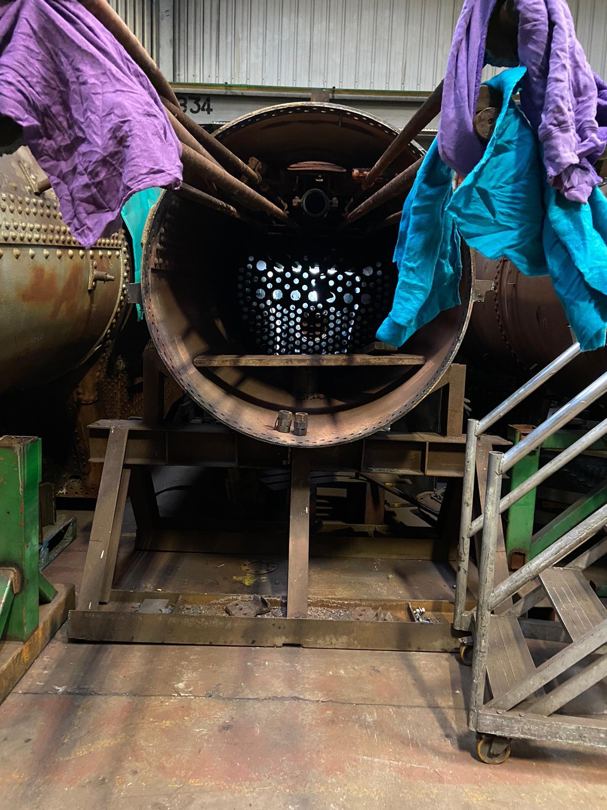 GWR 2800 Class No. 2807: Boiler progress update from Riley's Engineering