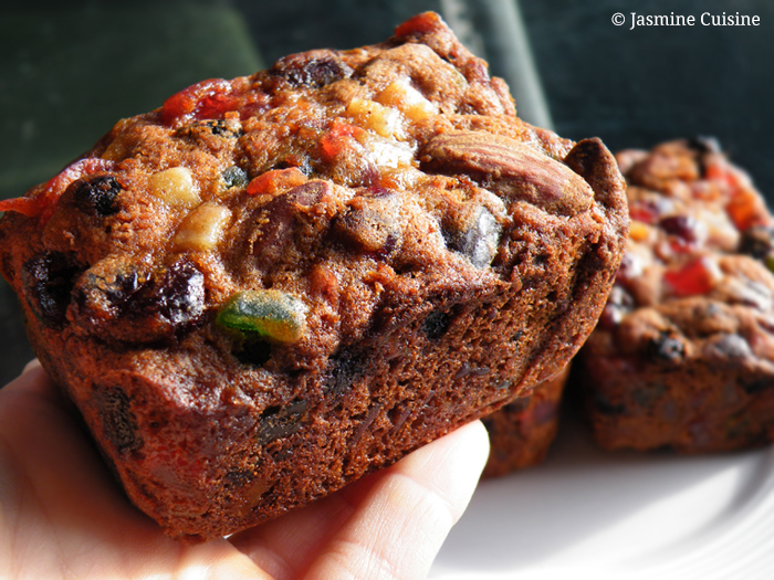 Gâteaux aux fruits traditionnels (véganes) - Jasmine Cuisine