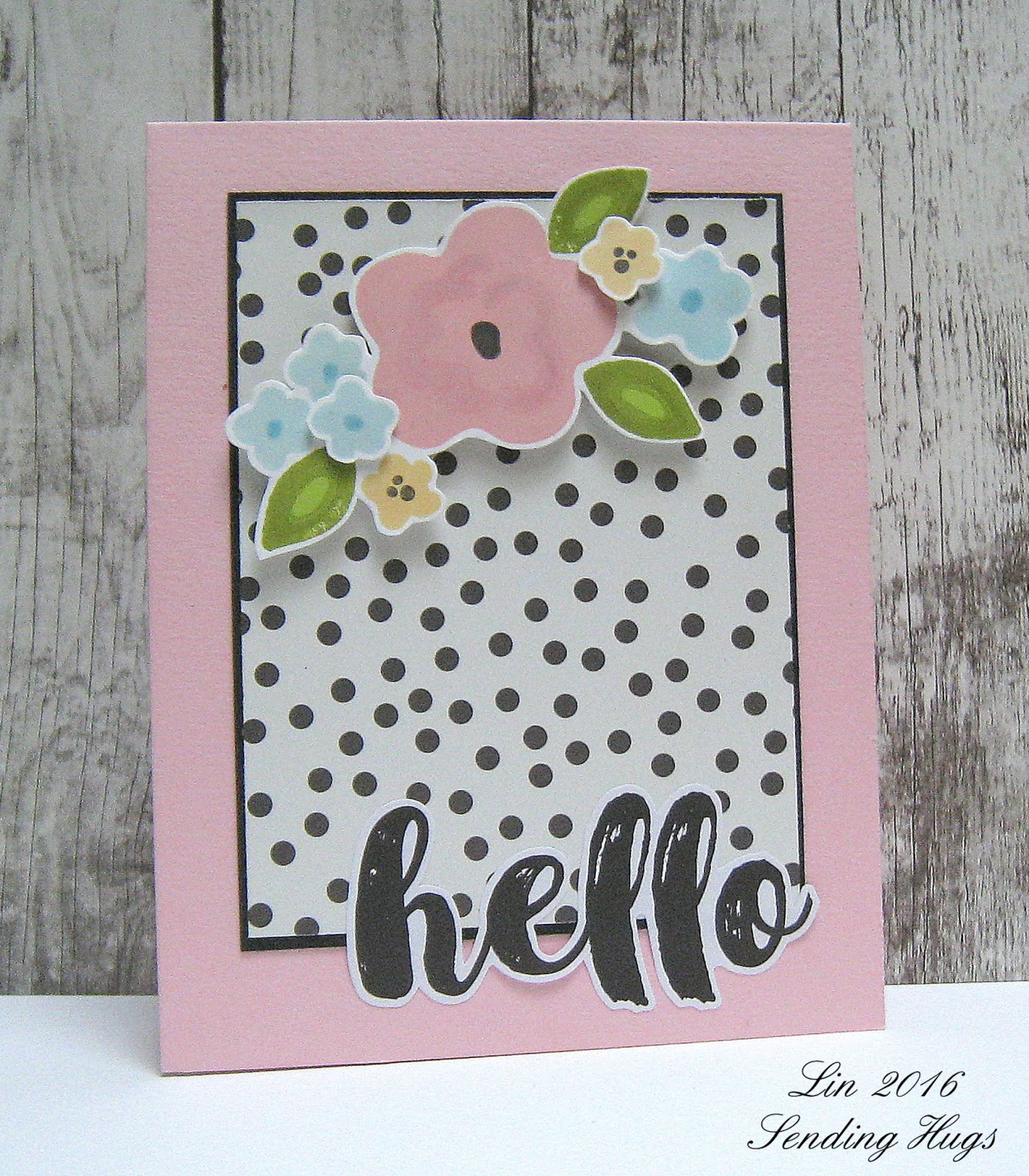 Sending Hugs: SSS April Card Kit: A Colorful Life