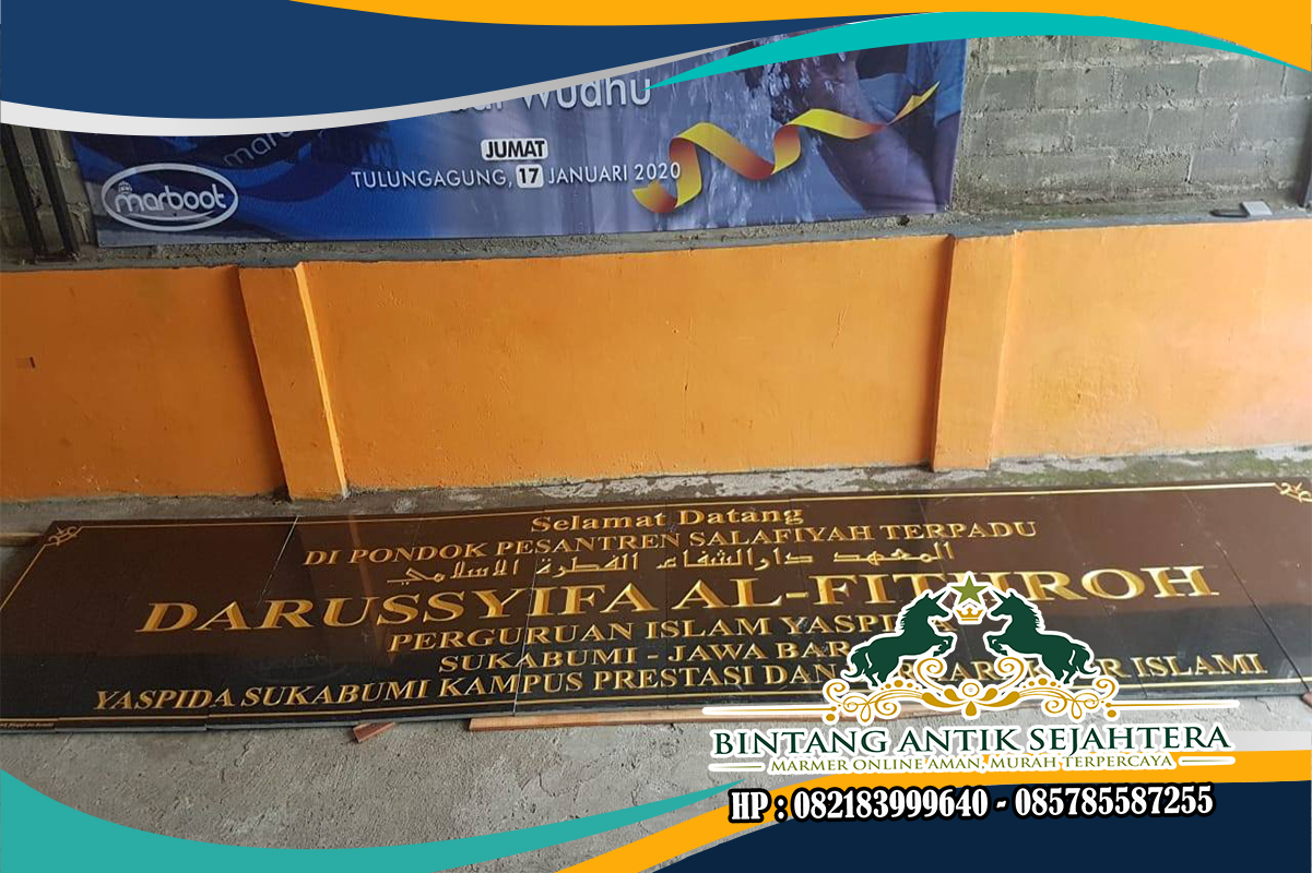 Bintang Antik Sejahtera Batu Alam: Design Prasasti Peresmian | Prasasti ...