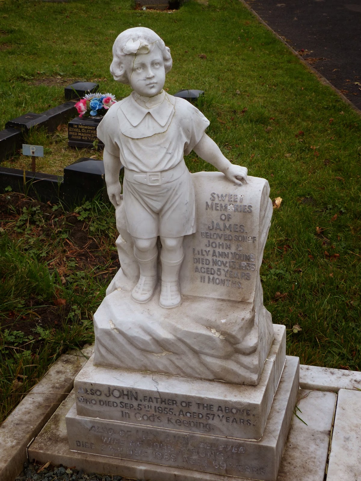 The Graveyard Detective: A Young Boy's Grave