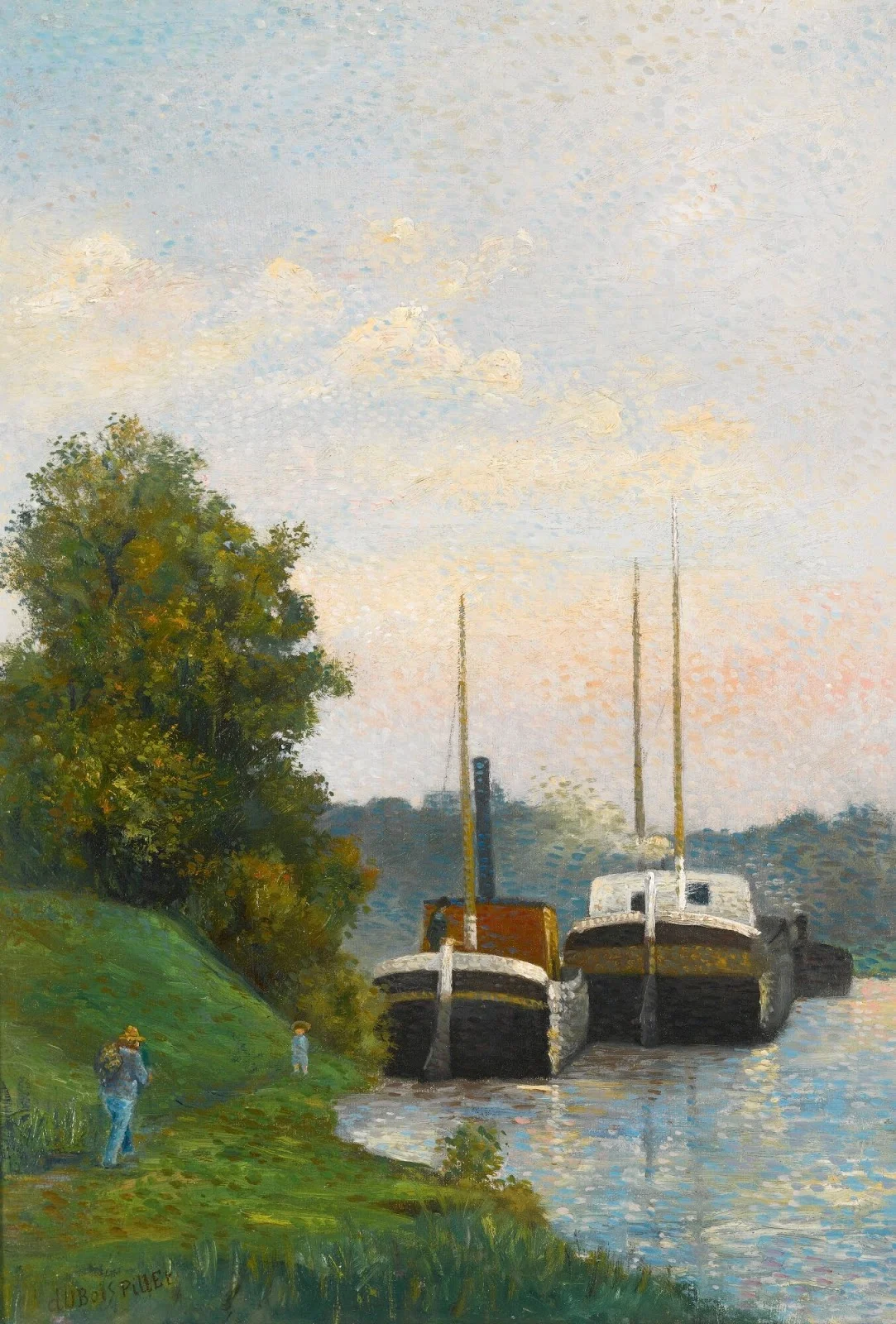 Albert Dubois-Pillet (1846-1890) Neo-impressionist painter | Tutt'Art ...