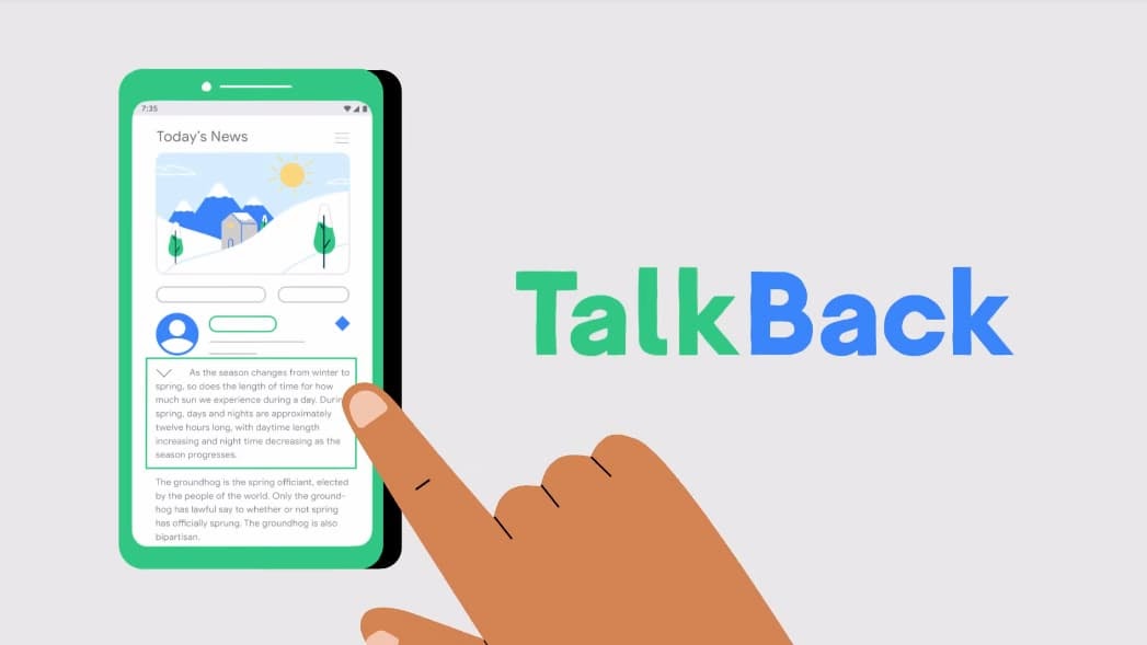 Android mais fácil de usar por voz com novo TalkBack | Aberto até de ...