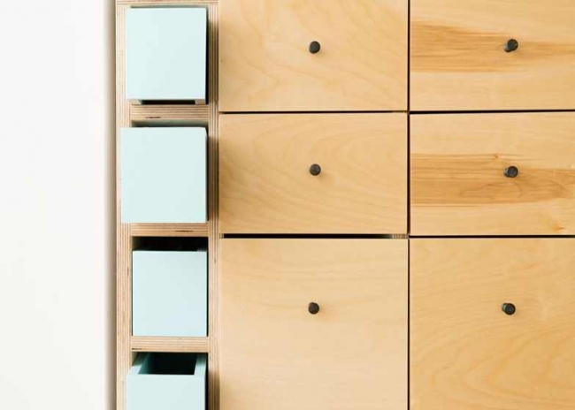 Develop a 15m2 studio with a lot of storage space - Lady's Houses