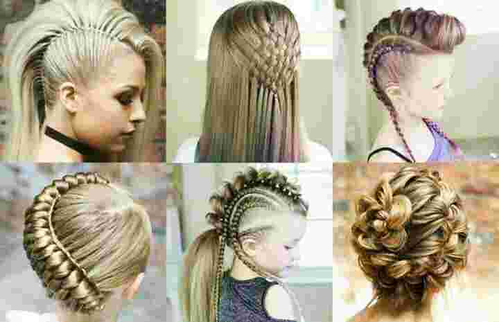 Girls Hairstyle Images For Raksha Bandhan