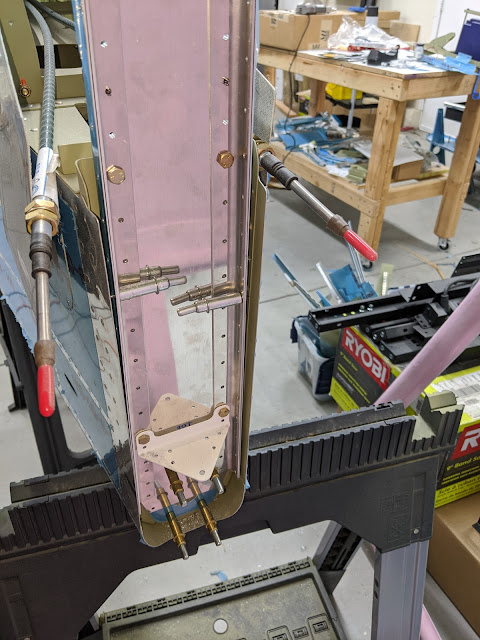 Damazio family's RV-10 project: Vertical stabilizer completed, again