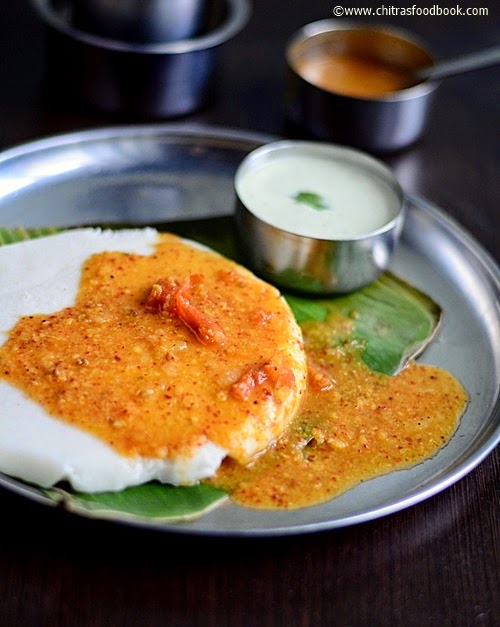 Thatte Idli / Tatte Idli Recipe - Karnataka Recipes | Chitra's Food Book