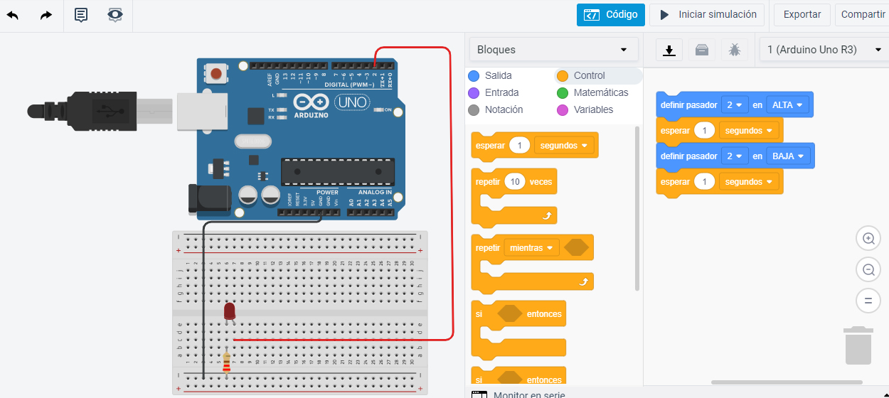 Mi primer circuito con Arduino ~ Blog del Alumno Guía