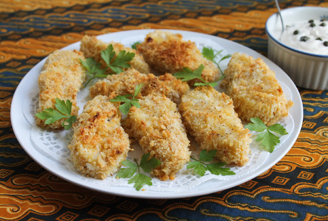 Food Lust People Love: Salt-and-Vinegar Chip Crusted Cod Fingers