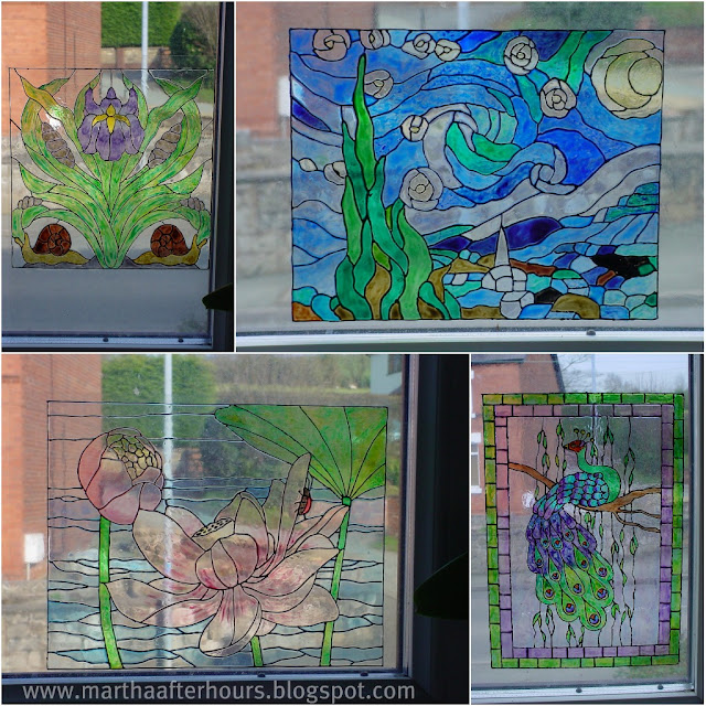 After Hours...: Oldies from the past: Window art (1)