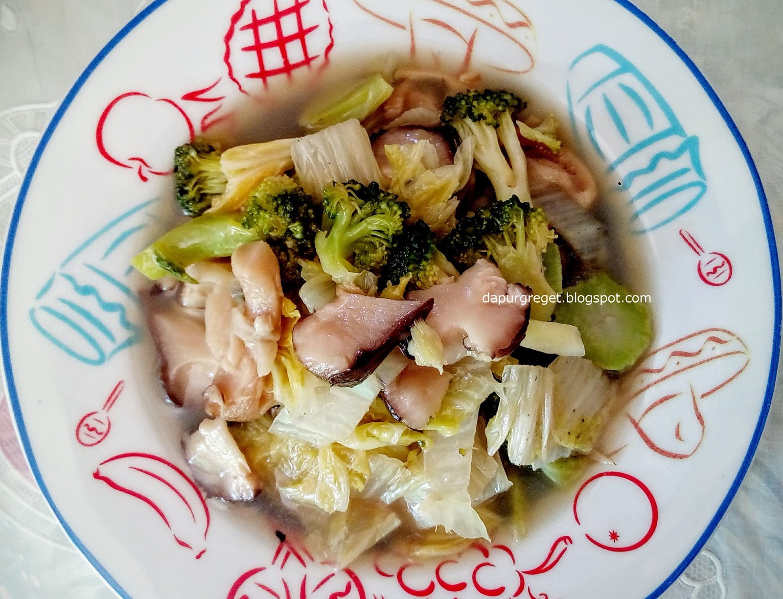 Dapur Greget: Resep Capcay Jamur Vegetarian (Vegetarian Capcay with ...