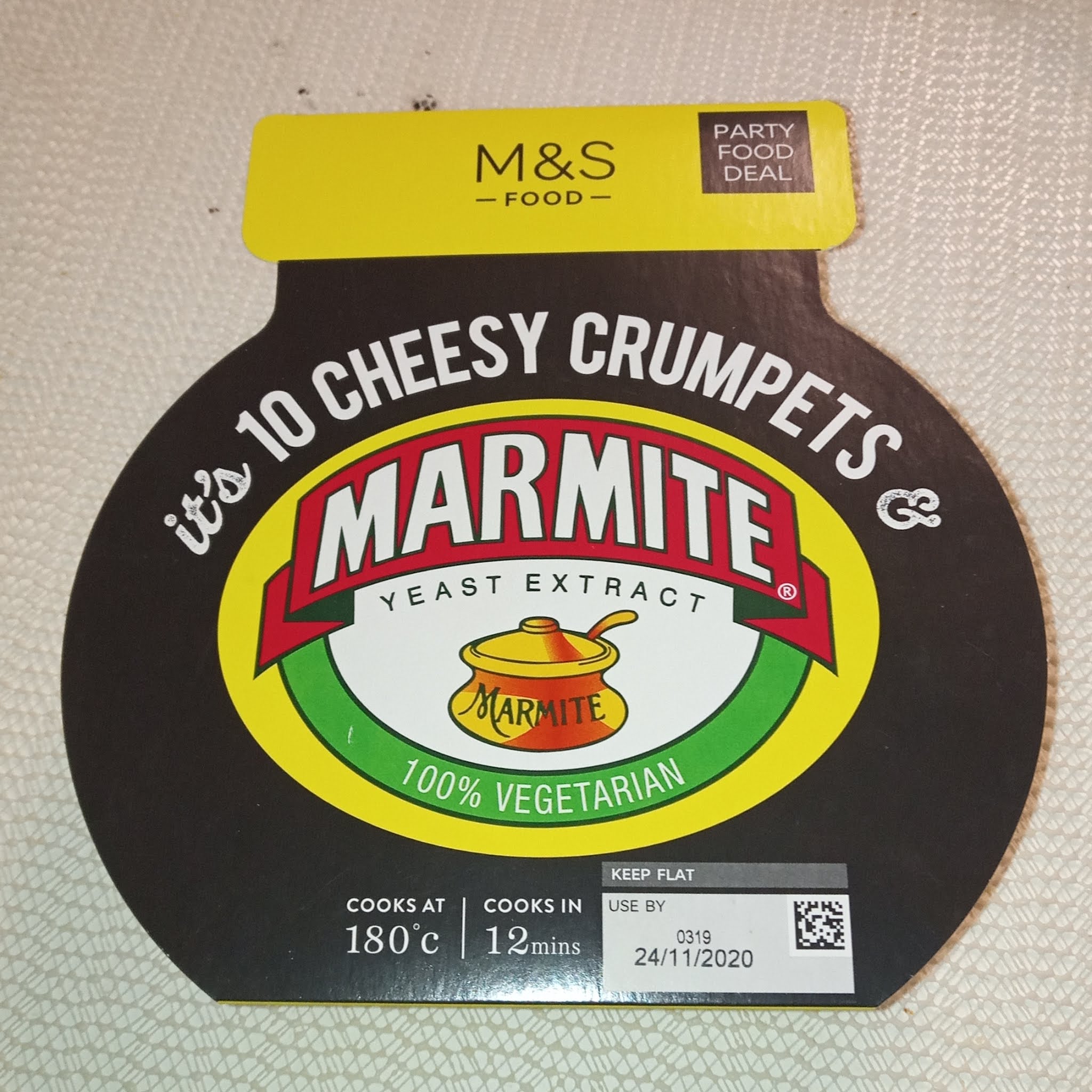 Supersupergirl's Food Reviews: [Review] M&S Marks and Spencers Marmite ...