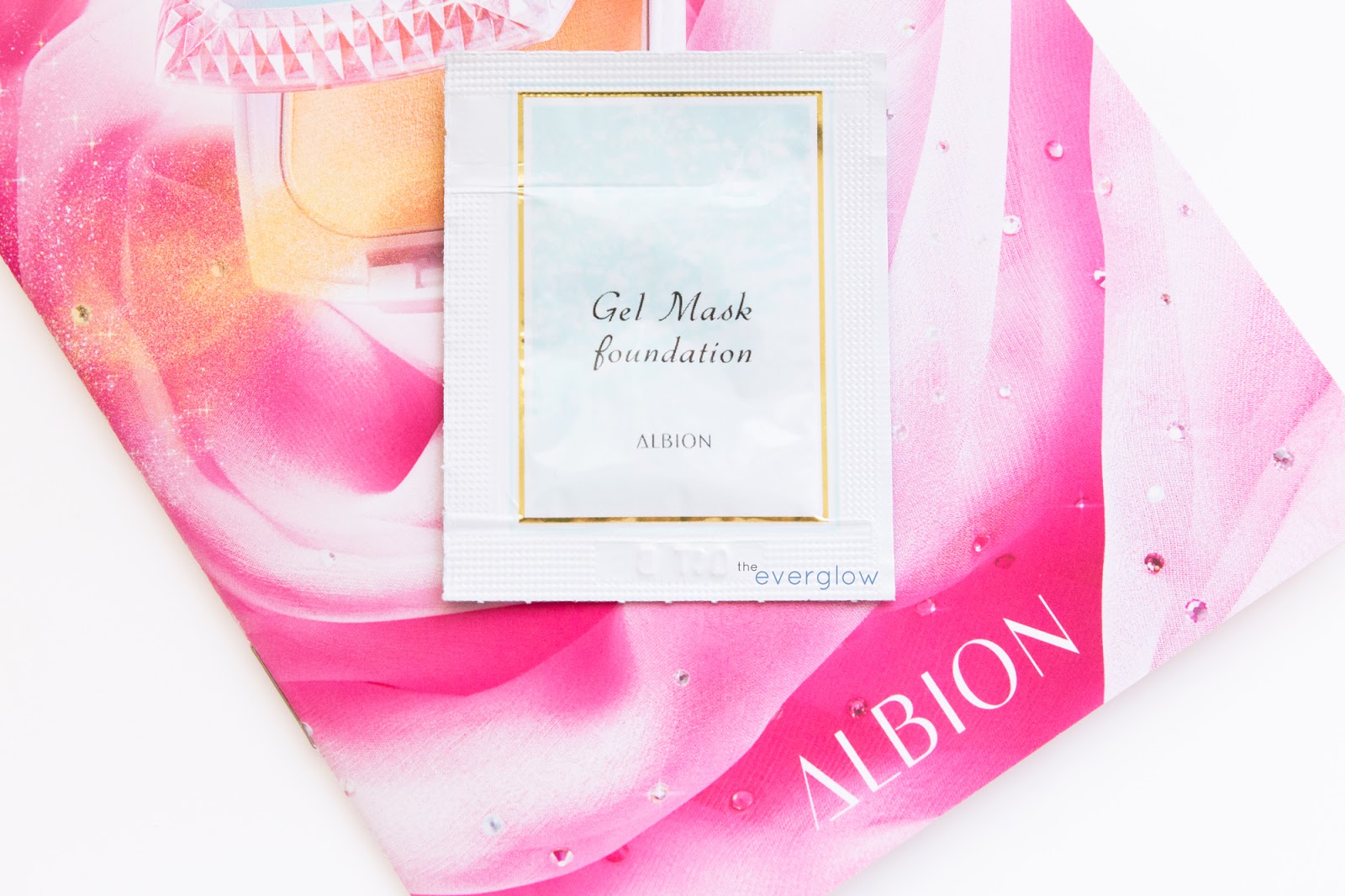 Sample Review: Albion Gel Mask Foundation | On The Everglow