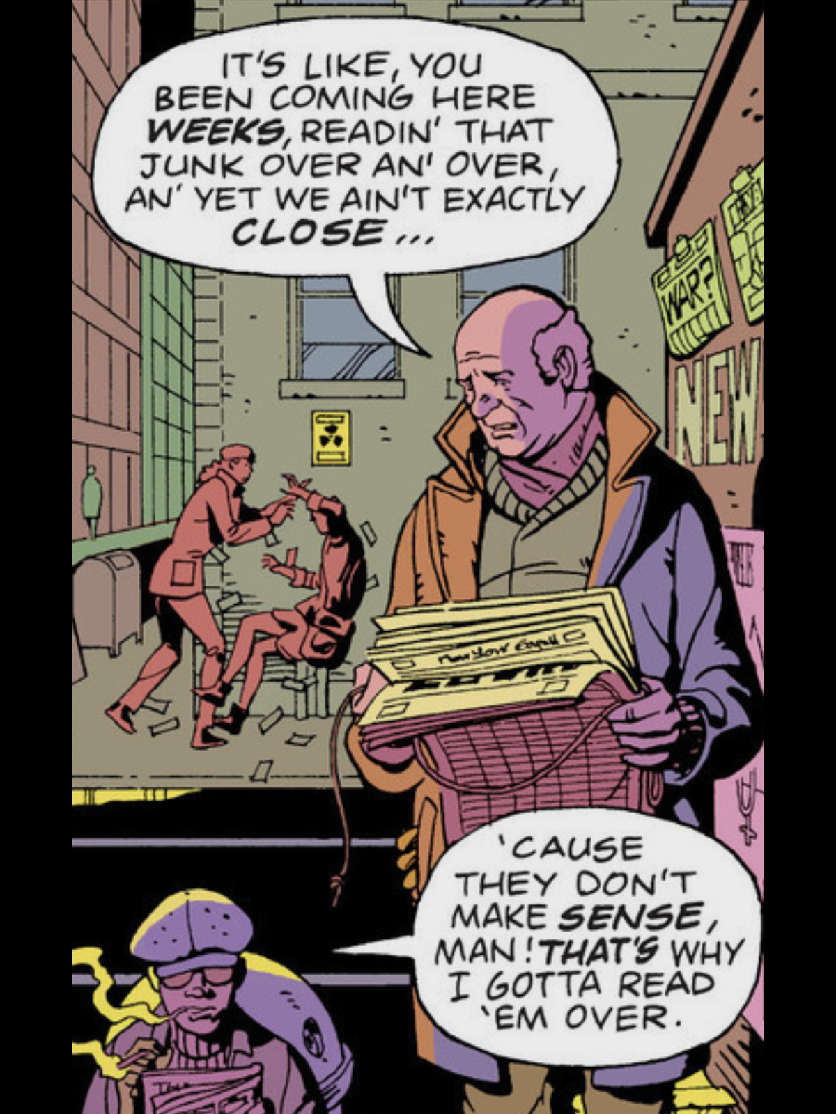 What's Jess Been Reading Lately?: 'Watchmen' - a Graphic Novel - Script ...