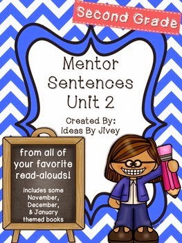 Jivey's Mentor Sentences for The Lower Grades - Inspired Owl's Corner