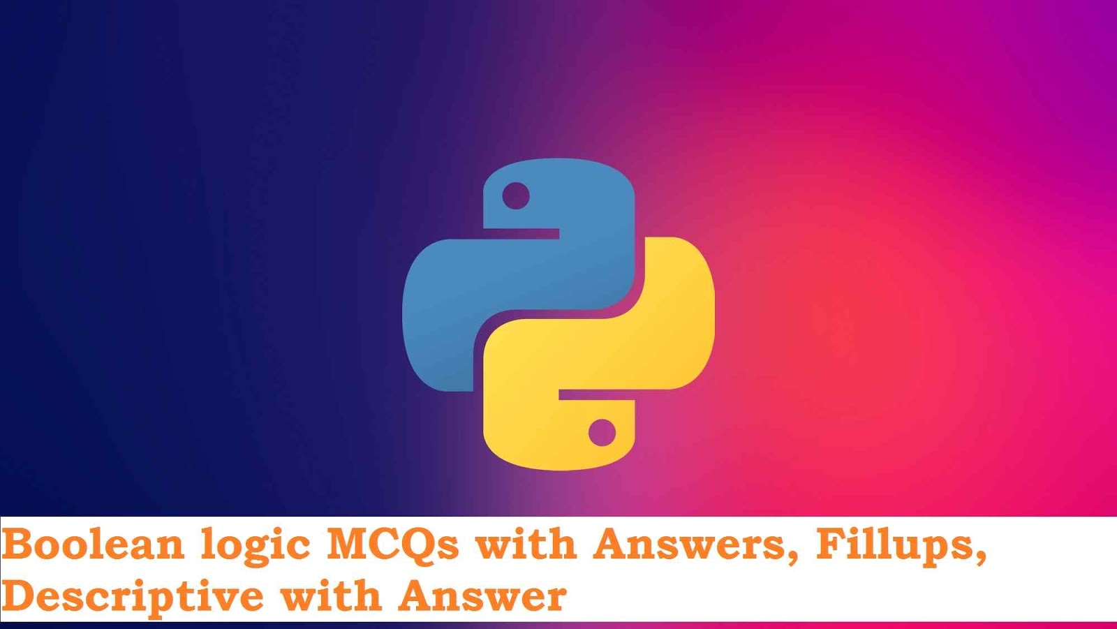 Boolean logic MCQs with Answers for Class 11 CBSE | Fillups ...