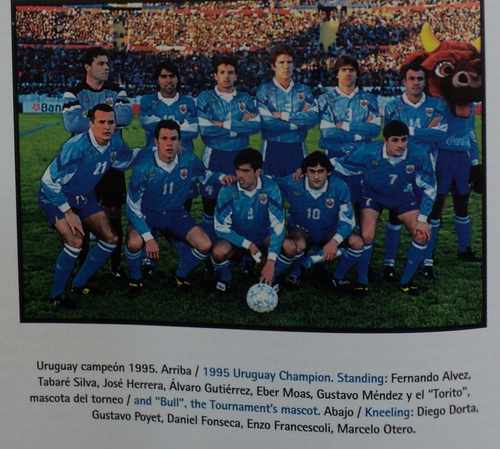 Soccer Nostalgia: Compendium to the 1995 CONMEBOL Copa America-Part 7 ...