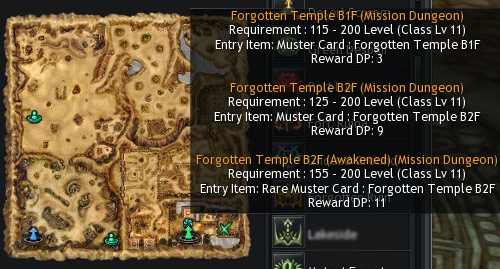 Dungeon Guide: Forgotten Temple B2F