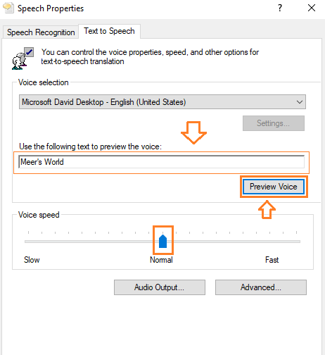 How To Use The Text To Speech Feature On Windows 10 | Pronunciation