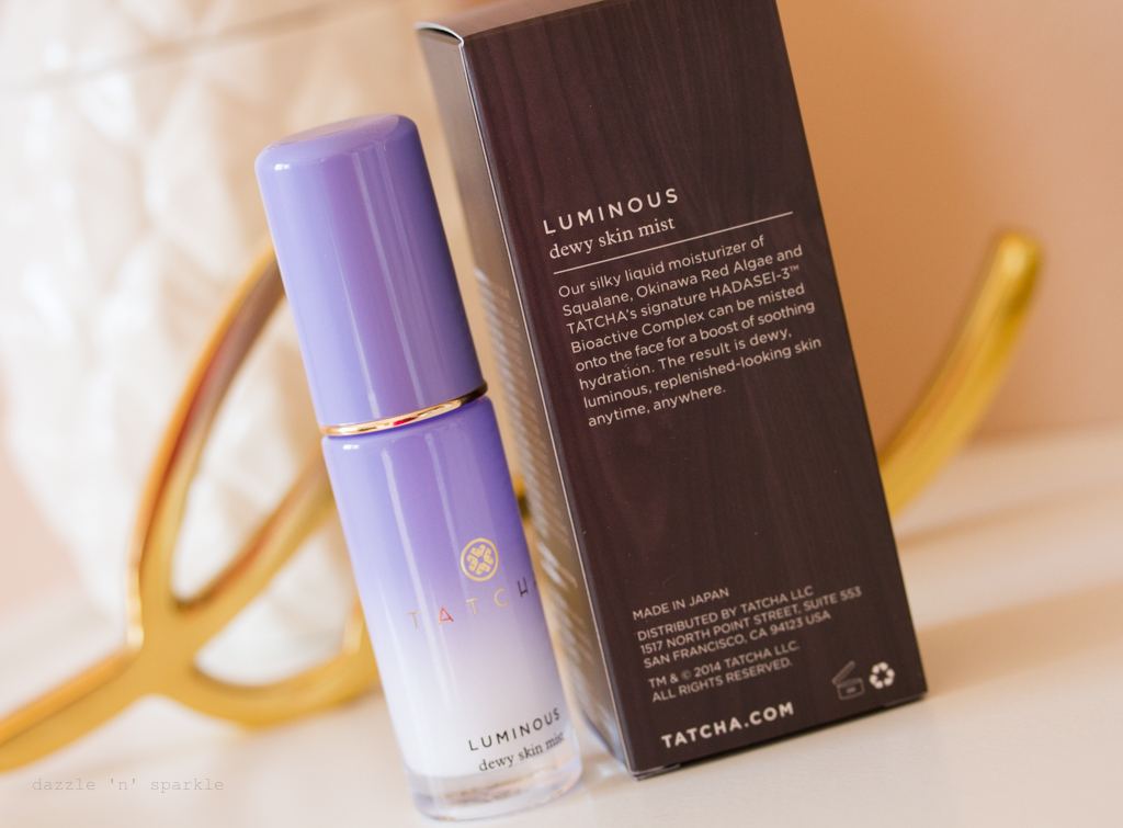 Tatcha Luminous Dewy Skin Mist (review) - dazzle 'n' sparkle
