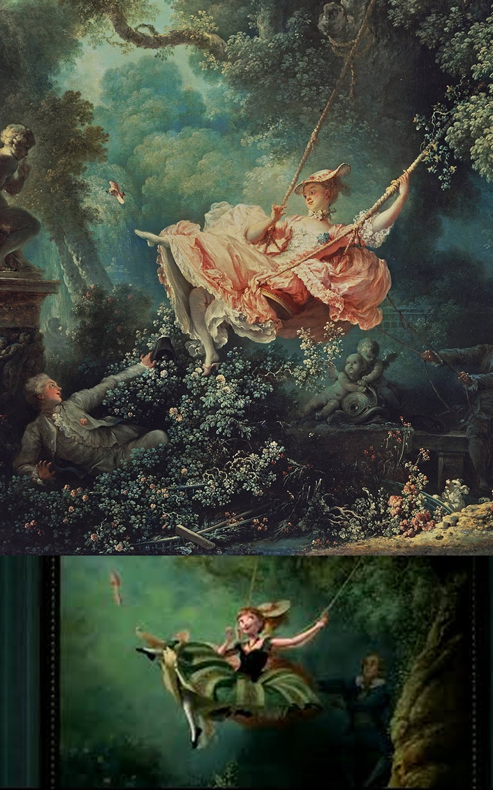 Tracing Rainbows: Fragonard And Frozen