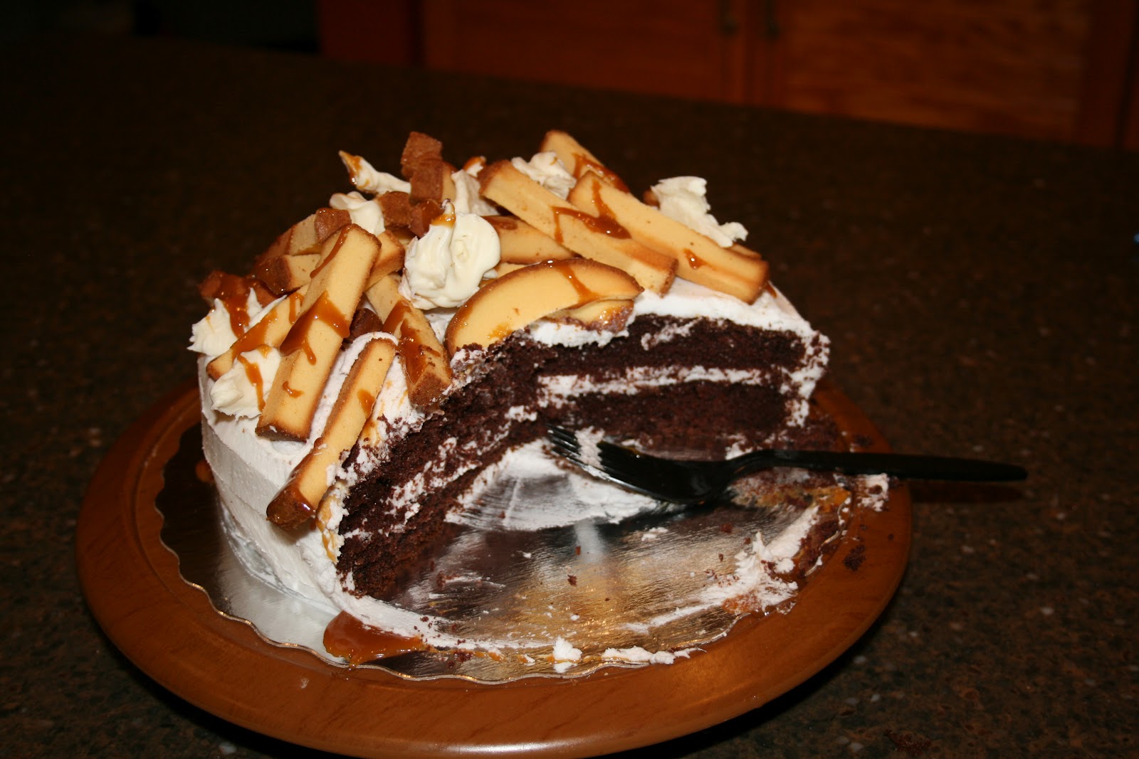 Life is Sweet: Birthday Poutine Cake!